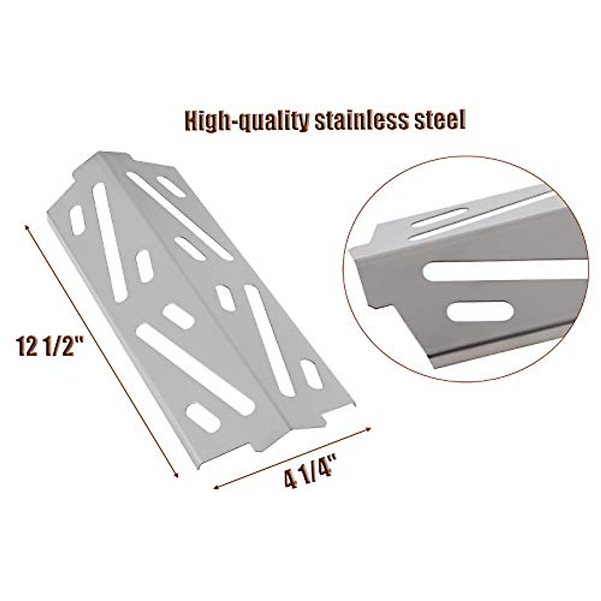 Grill Parts for Weber Genesis 2 Parts Weber Genesis II 300 SER, Genesis II LX 340 (2017 & Newer),Genesis 2 E-310 Genesis ii E-315,etc. for Weber 66032 67095 Flavorizer Bars &66040 66685 Heat Deflector