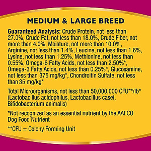 Bil-Jac Picky No More Medium & Large Breed Chicken Liver Recipe Dry Dog Food 6 Pounds (2-Pack)