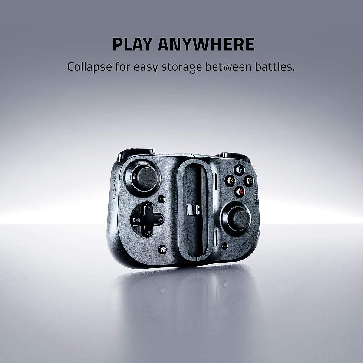 Razer Kishi Mobile Game Controller/Gamepad for iPhone iOS: Works with most iPhones – X, 11, 12, 13, 13 Max - Apple Arcade, Amazon Luna, Google Stadia - Lightning Port Passthrough - MFi Certified