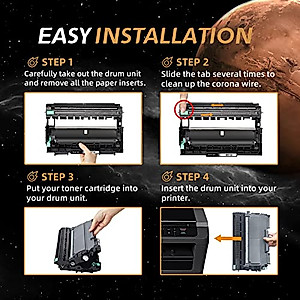 Skydo DR730 Drum Unit Replacement for Brother DR730 DR 730 DR-730 Works with HL-L2350DW MFC-L2710DW DCP-L2550DW MFC-L2750DW HL-L2390DW HL-L2395DW MFC-L2690DW HL-L2370DW HL-L2370DWXL Printer (2 Drums)