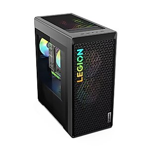 Lenovo Legion T5 Tower Gaming Desktop Computer - AMD Ryzen 9 7950X 16-Core up to 5.70 GHz Processor, 64GB DDR5 RAM, 2TB NVMe SSD + 8TB HDD, GeForce RTX 3060 12GB GDDR6, Windows 11 Pro
