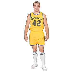 TV Store Teen Wolf Beavers 42 Scott Werewolf Basketball Jersey Complete Costume (X-Large)
