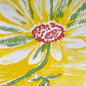 Yifely Yellow Leaf Sunflower Countertops Decor Paper Self-Adhesive Vinyl Shelf Drawer Liner 17.7 Inch by 9.8 Feet