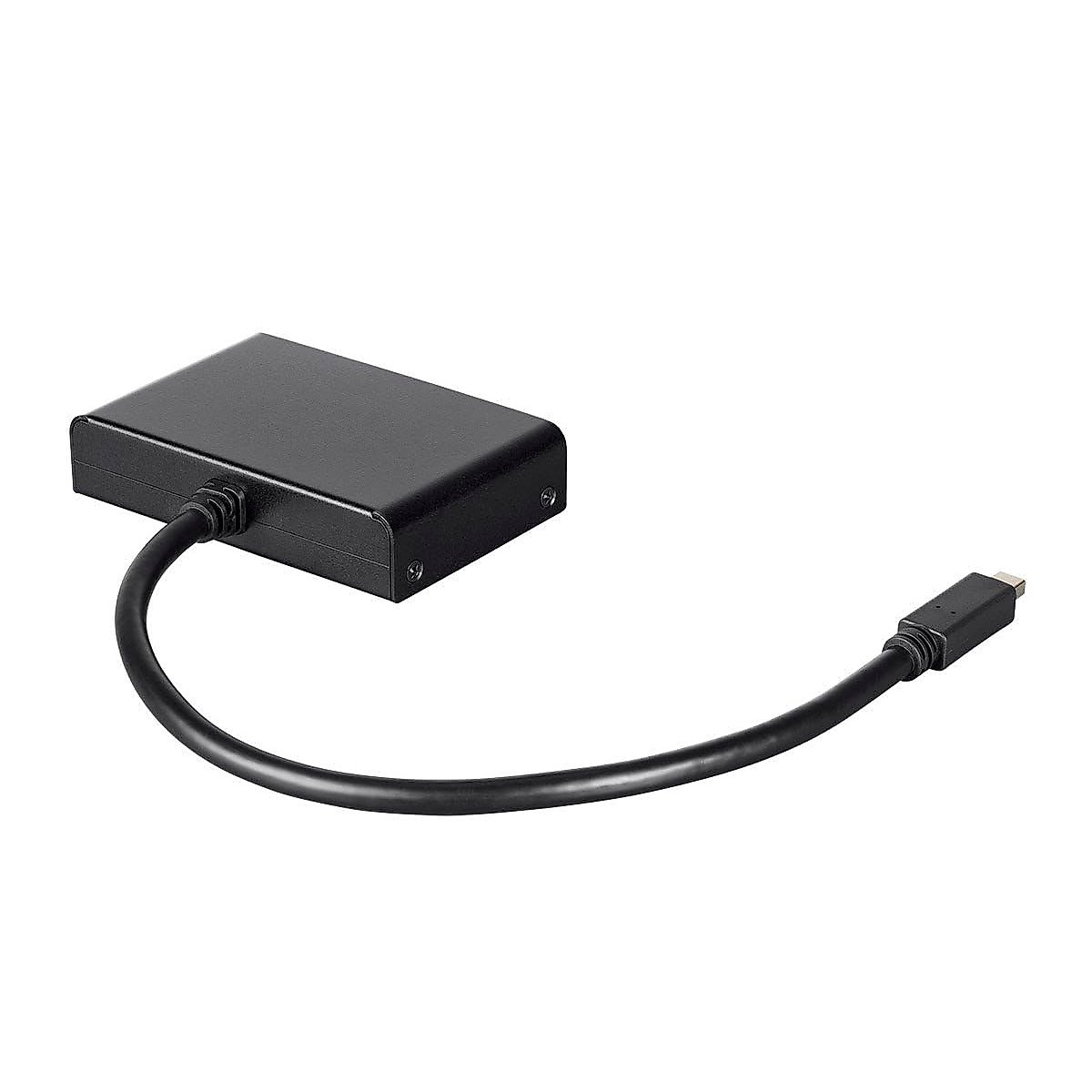 Monoprice 2-Port Mini DisplayPort 1.2 to HDMI Multi-Stream Transport (MST) Hub, Mini DP to HDMI,Black