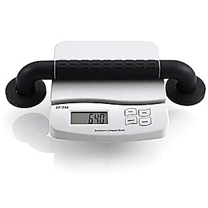 CRODY Bath Wall Attachment Handrails Grab Bar Rails Grab Bar-Stainless Steel Shower Armrest Bathtub Toilet Armrest, Safety Rail Towel Rack for Elderly Disabledng and Wear Resistant No Dis/48Cm