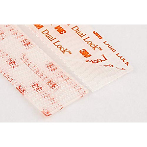 Scotch Extreme Interlocking Fasteners, 4 Strips, 1" x 3", Delivers Powerful Bond on Contact, Weather, Dirt & UV Resistant, 1 Set Holds 2 lbs., Designed With Reclosable Dual-Lock Technology (RFD7090)