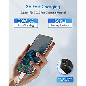 Long USB C to USB C Charger Cable 10ft 2Pack Charging Cord for Samsung Galaxy S22 S23 S20 S21 Plus Ultra FE 5G,Note 20/10,Note10,Note20,A52 A72 A53 5G,Google Pixel 6/6 Pro 4A 5,Fast Charge Power Wire