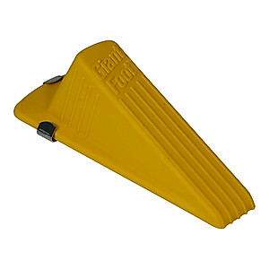 Giant Foot Doorstop, Magnetic, Yellow, 2" x 3.5" x 6.8" (00967)