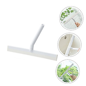 GLEAVI 3 Pcs Ergonomic Handle Glass Squeegee Window Cleaner Tool for Bathroom Tile Easy to Use Cleaning Squeegee for Home