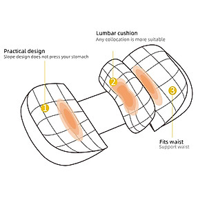 YANZHI U-Shaped Pregnancy Pillow for Pregnant Women,Side Sleeper Maternity Pillows Support for Back, HIPS, Legs,Maternity Pillow with Detachable and Adjustable Cotton Cover