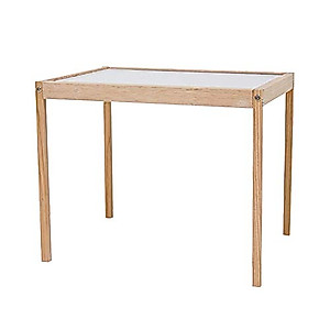 Kit | Premium Solid Wood Table and 2 Chairs Set for Toddlers (Ages 1-3) - Ideal for Children's Playrooms