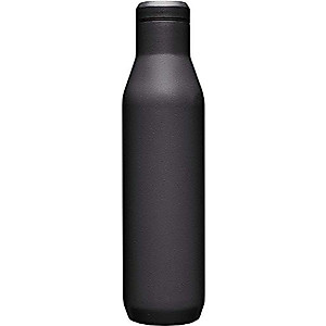 CamelBak Horizon 25 oz Wine Bottle - Insulated Stainless Steel - Leak Proof - Black