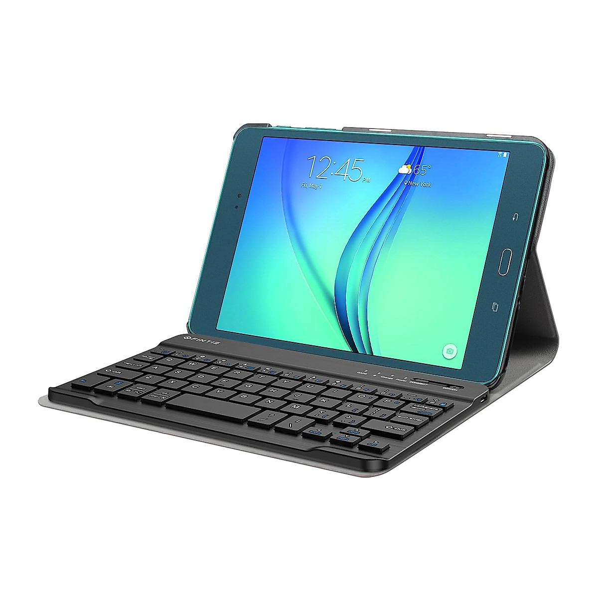FINTIE Keyboard Case for Samsung Galaxy Tab A 8.0 (2015), Slim Shell Stand Cover w/Magnetically Detachable Bluetooth Keyboard for Tab A 8.0 SM-T350/P350 2015 (NOT Fit 2017/2018 Version), Black