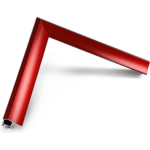 Frame My TV Deco TV Frames Alloy Prismatic - Candy Red Bezel Compatible ONLY with Samsung The Frame TV (32", Fits 2021-2024 Frame TV)