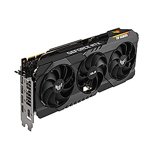 ASUS TUF Gaming NVIDIA GeForce RTX 3090 OC Edition Graphics Card- PCIe 4.0, 24GB GDDR6X, HDMI 2.1, DisplayPort 1.4a, Dual Ball Fan Bearings