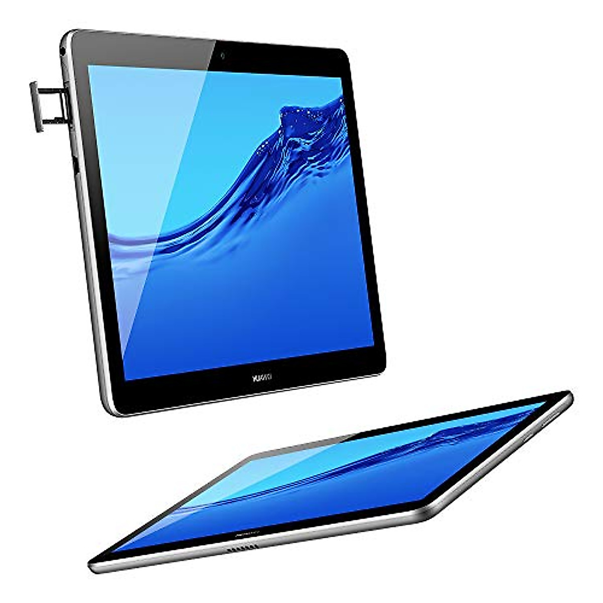 Huawei MediaPad T3 10" WiFi Tablet Android 16GB 2 RAM -Android Nougat -Aluminum Alloy Body (Gray) -International Version- No Warranty …