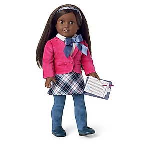 American Girl Truly Me 18-inch Doll Student Council Election Outfit with Jacket, Necktie, Skirt, and Shoes, For Ages 6+