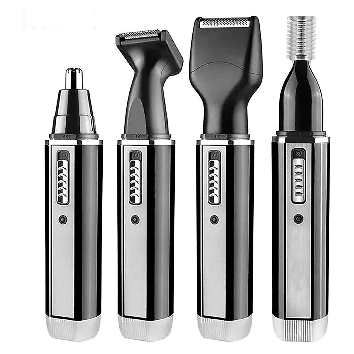 xuemml HHWKSJ Nose and Ear Hair Trimmer, Professional Painless Nose Hair Remover for Men and Women, Waterproof Stainless Steel Head, Dual Edge Blades, Mute Motor, Cleaning Brush