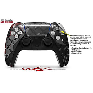 WraptorSkinz Skin Wrap compatible with Sony PS5 DualSense Controller War Zone (CONTROLLER NOT INCLUDED)