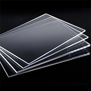 GetWant 24x36 Plexiglass Sheets - 1/8 inch Thick - 2 Pack 24x36 Clear Acrylic Sheets - 3mm Thick Lucite Acrylic Board - Idea for Frames,Windows,Displays,Signage,Crafts - Custom Cut to Size Plexiglass
