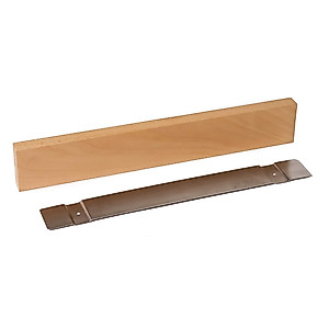 16" Beechwood Wall mounted Magnetic Knife Strip by RESINAT