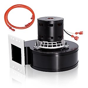Criditpid Replacement PU-4C442 Convection Blower Fan for Englander 25-PDVC, 55-SHP10 Pellet Stoves, With Housing & Gasket.
