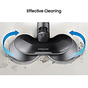 SAMSUNG Jet Stick Spinning Sweeper Disposable Wet Pads, Pack of 20 for Jet 90 Complete, Jet 75 Complete, Jet 70 Pet Cordless Vacuum Cleaners w/ Spinner Sweeper Brush Attachment, VCA-SPA90/XAA, Grey