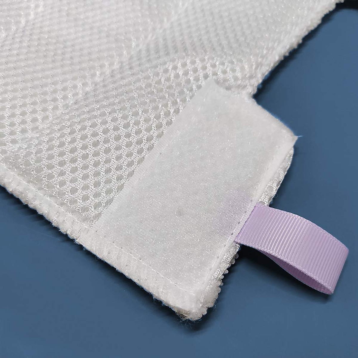 4 Pack Micro-Fiber Pads Compatible with Shark Hv300 Series Dust-Away Advanced Fits Shark Rocket, Rotator, Navigator Lift-Away Pro Vacuum, Ultra Light Stick Vacuum