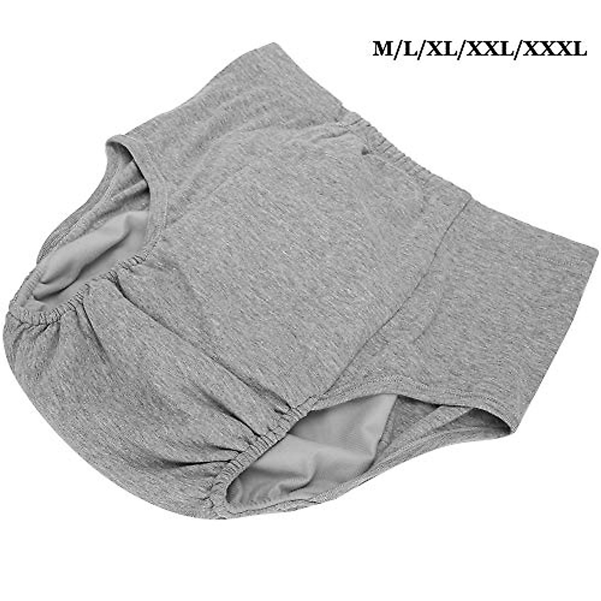 Adult Cloth Diaper, Soft Cloth Diapers for Adults Elderly Cloth Diaper Nappy Care Incontinence Care Panties Reusable Cloth Diaper Cover Washable Underwear for Elderly Patients Pregnant Women Pants (L)