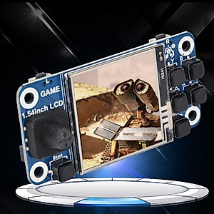 1.54in LCD Display Touch Screen Mini Game Console Screen Board Module for Raspberry Pi 2B/3B+/Zero W