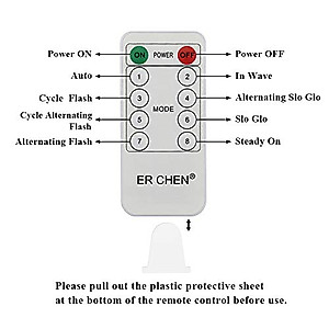 ErChen Remote Control Solar Powered Led String Lights, 33FT 100 LEDs Copper Wire Waterproof 8 Modes Decorative Fairy Lights for Outdoor Christmas Garden Patio Yard (Blue)