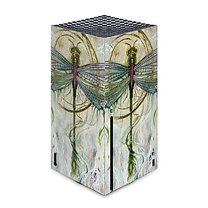 Head Case Designs Officially Licensed Stephanie Law Damselfly 2 Art Mix Matte Vinyl Sticker Gaming Skin Case Cover Compatible with Xbox Series X Console