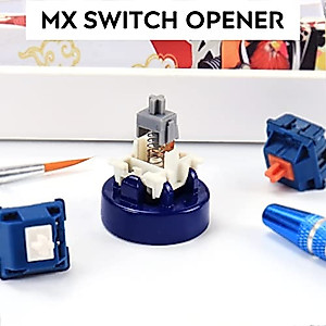 Byhoo Keyboard Lube Kit Come with 0.35OZ GPL 205G0 and Switch Opener for MX Switches Contains Keycap Puller Switch Puller Stem Holder