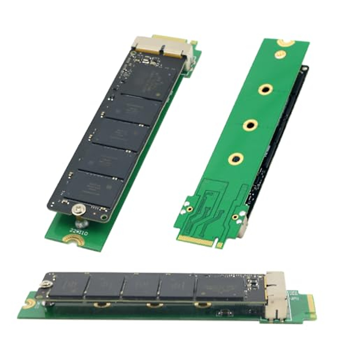 cablecc 12+16Pin SSD to NVME M.2 NGFF M-Key for 2013 2014 2015 2016 2017 MacBook SSD