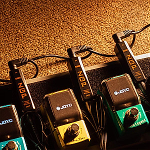 JOYO JF-324 Gate of Kahn Noise Gate Mini Pedal Bundle with JP-06 Noise Blocker Pedal Power Supply
