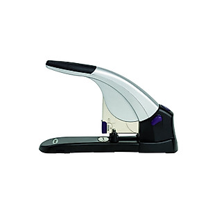Rexel Mercury Stapler, 120 Sheet Capacity, Metal Body, Includes Staples, Silver and Black, 2100922
