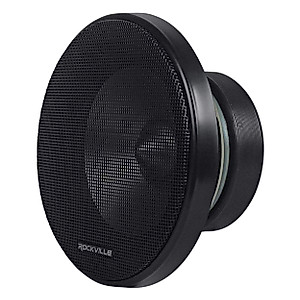 Rockville RVL6KIT 6.5" Component Car Speakers, 800W Peak/200W RMS, 4 Ohm, Aluminum Cone, 1" Silk Dome Tweeters, Perfect for High-Fidelity Car Audio