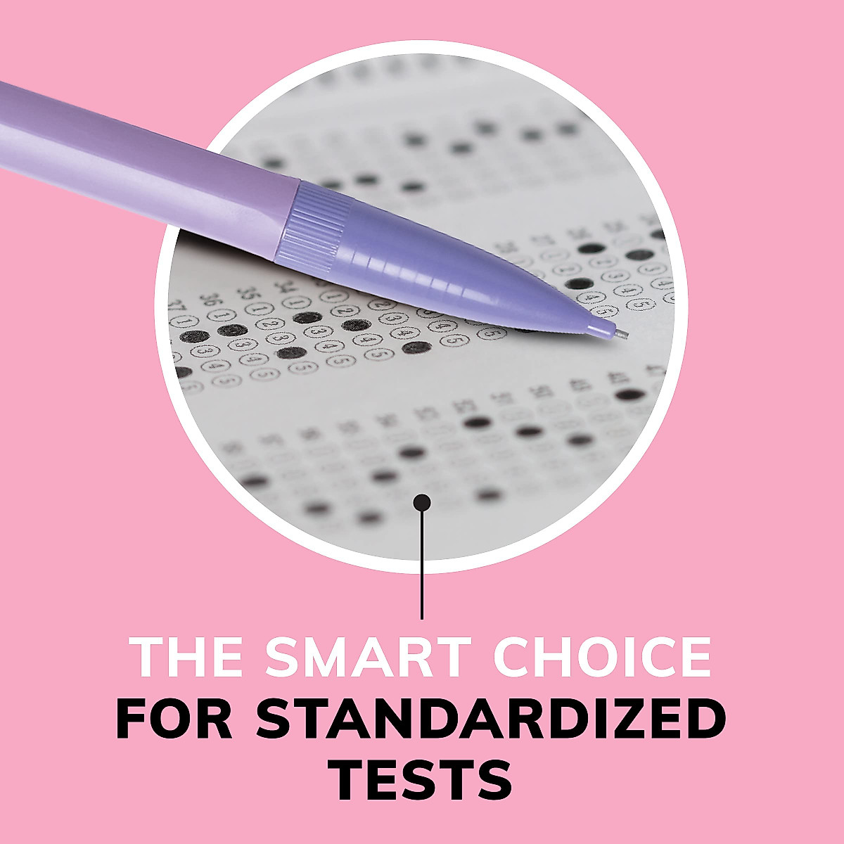 BIC Xtra Smooth Mechanical Pencils (MPNP24-BLK), Medium Point (0.7mm), Fun Pastel Color Pencils, Back to School, 24 Count