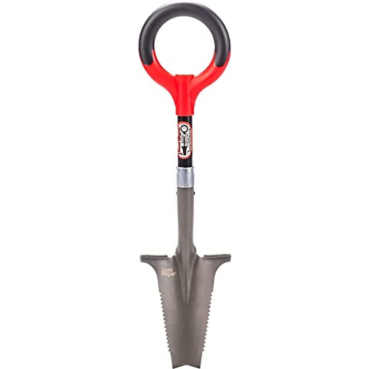 Radius Garden 22411 Root Slayer Mini-Digger Shovel, Red