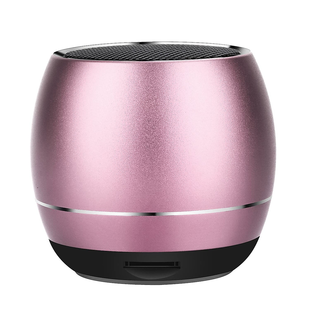 Aresrora Portable Bluetooth Speakers,Outdoors Wireless Mini Bluetooth Speaker with Built-in-Mic,Handsfree Call,TF Card,HD Sound and Bass for iPhone Ipad Android Smartphone and More (Rose Gold)