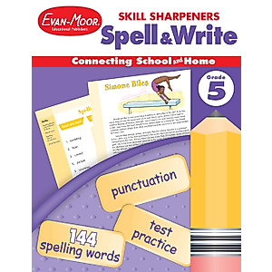 Skill Sharpeners Spell & Write, Grade 5