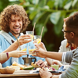 𝟐𝟎𝟎 𝐏𝐚𝐜𝐤 Eco Friendly Straws Brown Biodegradable Paper Straws for Drinking 7.75" x0.24" Disposable Kraft Paper Straws (7.75" x0.24", Brown)