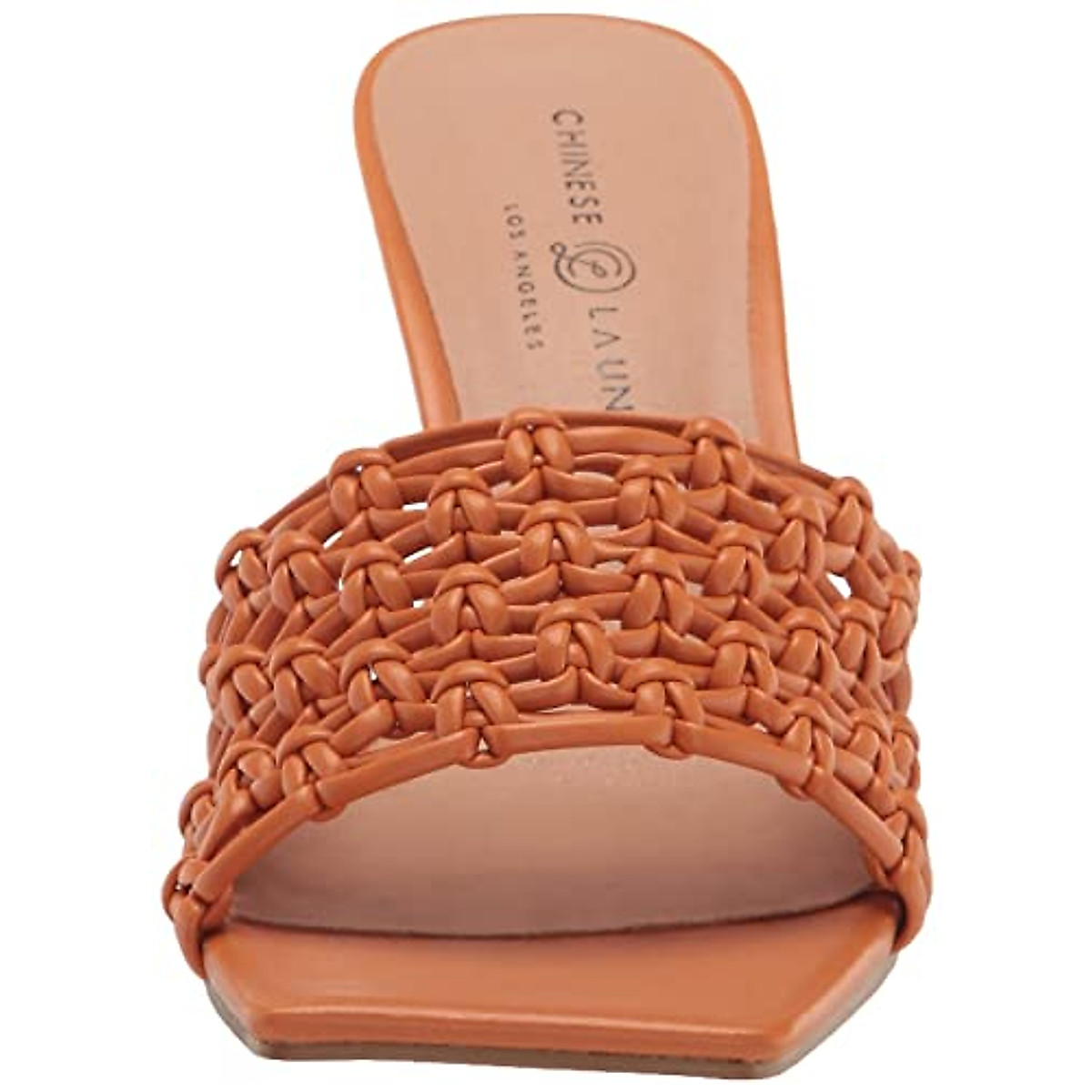 Chinese Laundry Women's Yazzie Heeled Sandal, Orange, 8