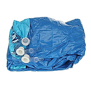 PVC Inflatable Swimming Pool Children Adult Square Bathing Tub Outdoor Garden Home 1.8M/3