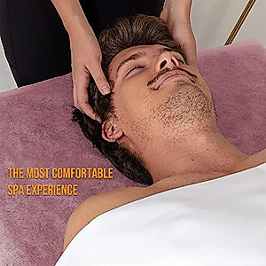 50Pcs Disposable Bed Sheets Massage Table Sheet Waterproof Bed Cover Non-Woven Fabric for Spa Beauty Salon Hotels 31"X 71", Pink