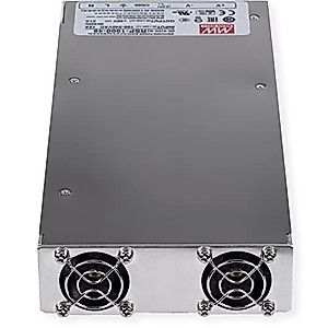 TRENDnet 1000W, 48V DC, 21A AC to DC Industrial Power Supply with PFC Function, TI-RSP100048, Compatible with 4U 19” Rackmount TI-R4U (Sold Separately), Built in DC Fans, UL 508 Approved