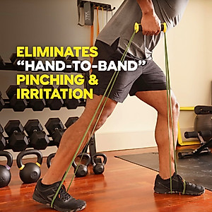 TRX Training Bandit Kit, Home Workout Resistance Band Set with Strength-Training Resistance Bands and Universal-Fit Handles for Exercise Bands