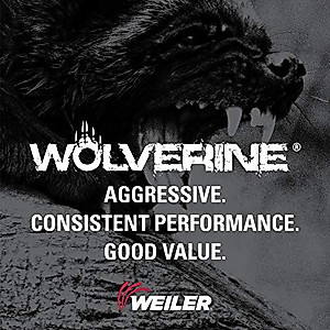 Weiler 56062 3" x 0.035" Wolverine Type 1 Thin Cutting Wheel, A60T, 3/8" A.H. (Pack of 100)