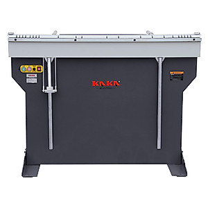 Kaka Industrial EB-4816B Magnetic Sheet Metal Brake, 48 inches Magnetic clamping Pan and Box Bending Brake,16-Gauge Mild Steel Capacity 220V-60HZ-1PH