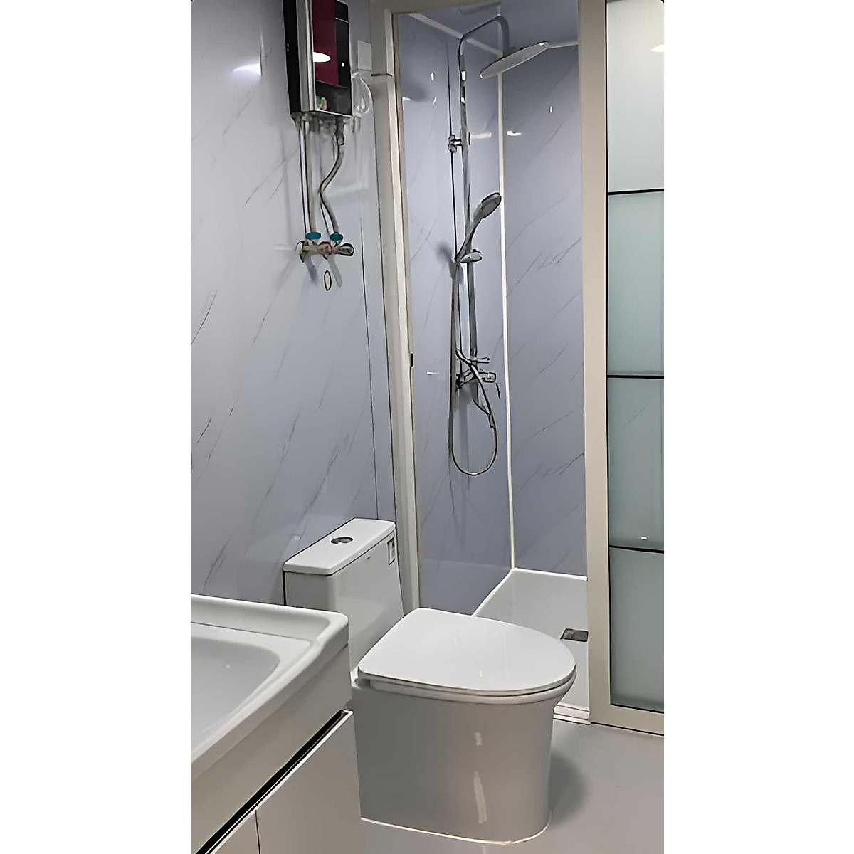 40ft House with Luxury Design, with 3 Bedroom, 1 Living Room, 1 Full Equiped Bathroom and Kitchen,Prefabricated Container House for Adults Living, Foldable Mobile Home Easy Setup & Move. (40ft)